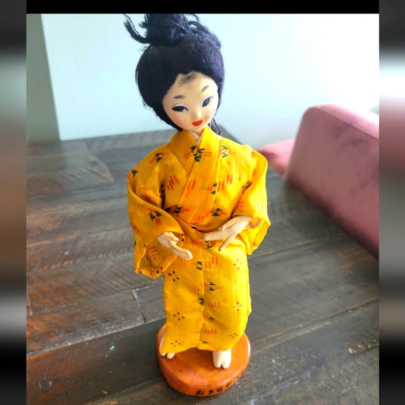 Vintage | Toys | Vintage Japanese Doll Hand Made By The Shuri Womens ...